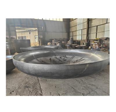 Cina ASME Standard 304 tubo in acciaio inossidabile montato testa di fine piastra torisferica sferica in vendita