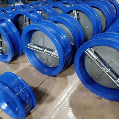 Cina CI Materiale del corpo ANSI Standard Acciaio inossidabile doppia piastra e wafer Valvola di controllo in vendita