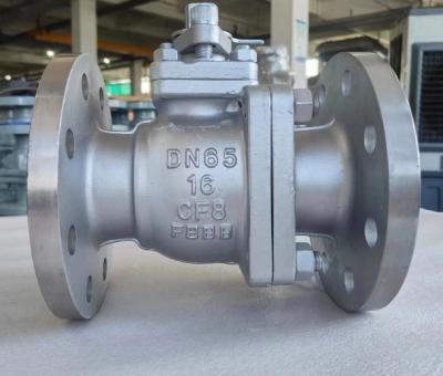 Китай OEM Port Size Фланцевый шаровой клапан из нержавеющей стали с ISO5211 High Pad CF8 CF8m F304/F316 продается