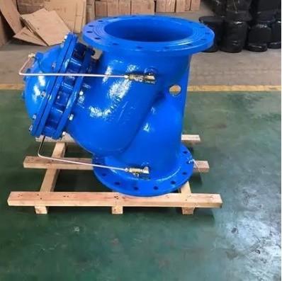 Китай Устойчивое литовое железо ANSI 150LB JIS 10K pn16 WCB Гидравлическая водная диафрагма многофункциональный насос клапан управления продается