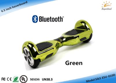 China Fashional carro do equilíbrio de Hoverboard do ouro do cromo de Bluetooth de 6,5 polegadas com luz do diodo emissor de luz à venda