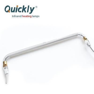 Cina U modella l'infrarosso Heater Lamps For Paint Drying del quarzo delle onde corte in vendita