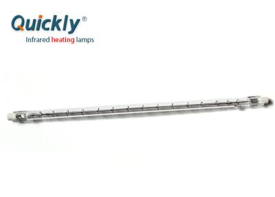 Cina lunghezza totale del radiatore 1100mm di IR delle onde corte del filamento di tungsteno 1000W per B2B in vendita