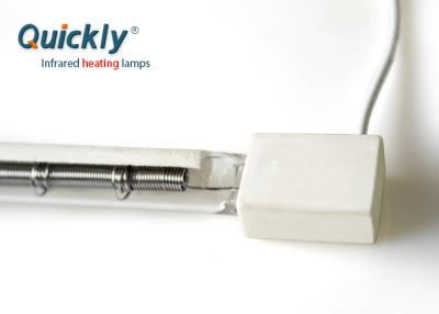 Cina Lampada infrarossa dell'alogeno di Heater Short Wave Twin Tube del quarzo in vendita