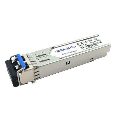 China 1.25G SFP 550m DOM LC van MMF/10km SMF 1310nm Industriële Zendontvangermodule 1000BASE-LX/LH Te koop