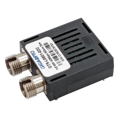Cina Ricetrasmettitore ottico duplex 64K~52Mbps 850nm 2km MMF di modo 1x9 della st dello Sc FC multi in vendita