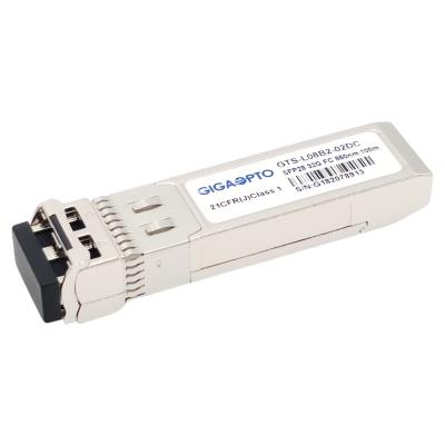 China Kanal der Faser-32G kurzwellige 32GFC Transceiver-Modul 100m LC Schalters 850nm SFP28 DOM zu verkaufen