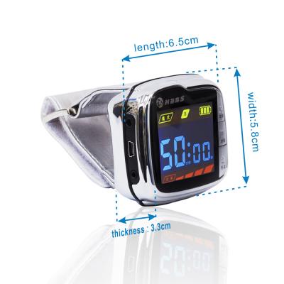 Cina orologio di terapia laser di 110-220V 3.6V, tipo dispositivo medico del polso di terapia laser in vendita