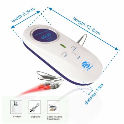 Cina Nuovo dispositivo della rinite allergica dell'ossequio di terapia della luce rossa del laser di invenzioni 650nm della Cina in vendita