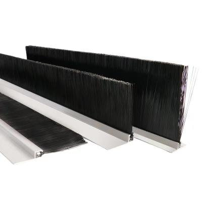 Chine Le PVC d'alliage d'aluminium balayent sous le joint de brosse de porte se raidit 1000mm à vendre
