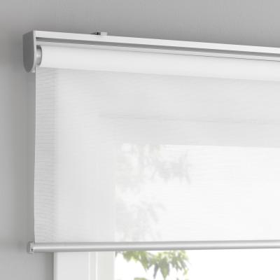 China Gewebe-Grey Fireproof Roller Window Blinds-Handbuch für Hauptkrankenhaus-Büro zu verkaufen