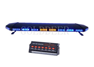 Cina Copertura d'avvertimento impermeabile del nero della barra luminosa 88 W del tetto LED del veicolo di sicurezza in vendita
