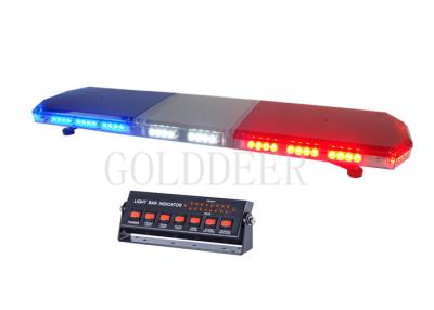 Cina barra luminosa d'avvertimento di 1200mm LED, barre luminose direzionali della polizia della cupola del PC in vendita