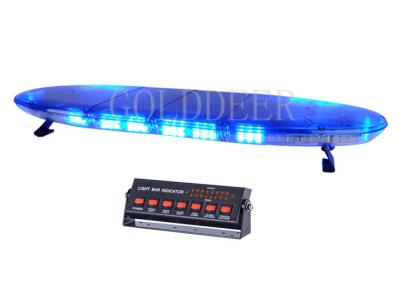 Cina barra luminosa d'avvertimento di 1.35m Epistar LED, barra luminosa blu istantanea dell'ambulanza in vendita