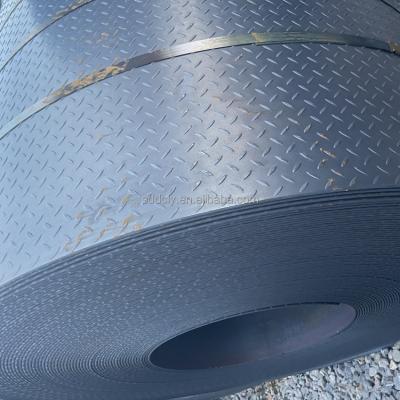 Κίνα Cutting Grade A36 Galvanized Steel Iron Checkered Coil for Customer Requirements προς πώληση