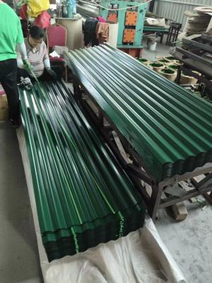 중국 Hot Rolled Coated PPGI PPGL GI GL Material Roof Corrugated Roll Glazed Tile Roof Sheet 판매용