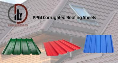 Κίνα 0.15mm-1.2mm πάχος CGCC Grade PPGI PPGL Galvanized Steel Corrugated Roofing Sheets προς πώληση