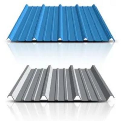 중국 Cutting Service Eco-friendly 0.12-0.13MM Thickness Aluminum Zinc Steel Roofing Sheet 판매용