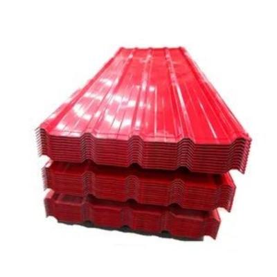 중국 Galvanized Flat Coil Color Corrugated Zinc Iron Roofing Sheets for Outdoor Structures 판매용