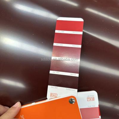Κίνα 0.12MM-6.0MM Μονάδα πάχους Χρωματικά επικαλυμμένα γαλβανισμένα σιδηροτροχιά/πίνακες/στριπές για κάμψη προς πώληση