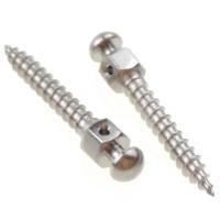 China 1.6 Titanium Self Tapping Thread Screw For Round Head Precise Fastener for sale