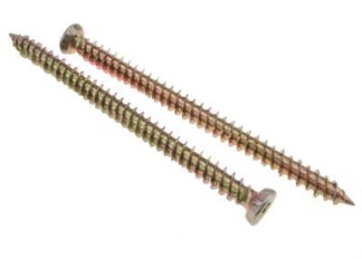 중국 7.5 mm 탄소 강철 콘크리트에 의하여 직류 전기를 통하는 잠그개를 위한 Torx 맨 위 석공술 나사 판매용