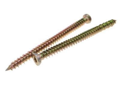 중국 7.5 mm 탄소 강철 콘크리트에 의하여 직류 전기를 통하는 잠그개를 위한 Torx 맨 위 석공술 나사 판매용