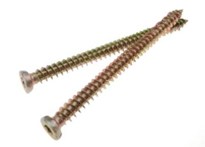 중국 7.5 mm 탄소 강철 콘크리트에 의하여 직류 전기를 통하는 잠그개를 위한 Torx 맨 위 석공술 나사 판매용