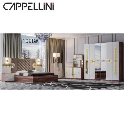 Κίνα χονδρικά mdf headboards βασιλιάδων συνόλων κρεβατοκάμαρων φυσικού μεγέθους κρεβατοκάμαρων ξύλινα προς πώληση