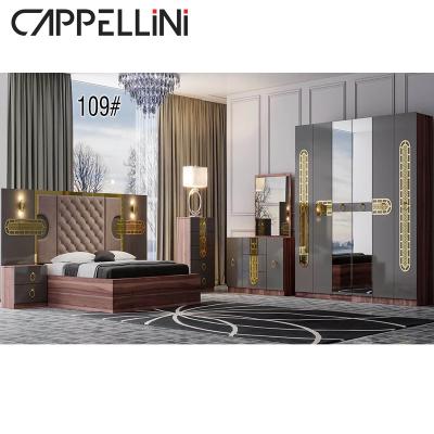 Κίνα χονδρικά mdf headboards βασιλιάδων συνόλων κρεβατοκάμαρων φυσικού μεγέθους κρεβατοκάμαρων ξύλινα προς πώληση