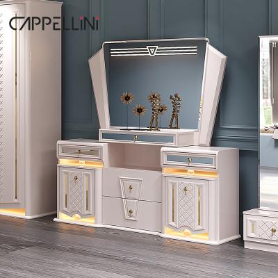 Chine Design moderne cadre en bois double king size lit de luxe maison classique lit de luxe en bois Mdf ensemble de chambre complète mobilier à vendre
