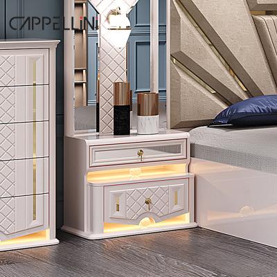 Chine Design moderne cadre en bois double king size lit de luxe maison classique lit de luxe en bois Mdf ensemble de chambre complète mobilier à vendre