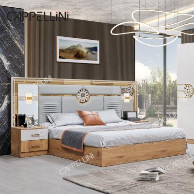 Chine Lit moderne King Size Armoire turque Dresses 6 tiroirs Famille Luxe Royal Meubles de chambre en bois à vendre