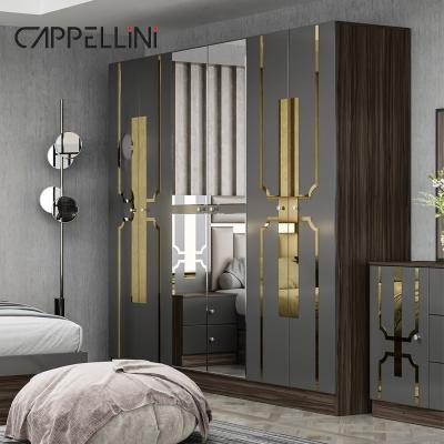 Chine Foshan en gros prix King Size Chambre de lit en cuir en bois maison moderne luxe pas cher ensemble complet de meubles de chambre Mdf à vendre