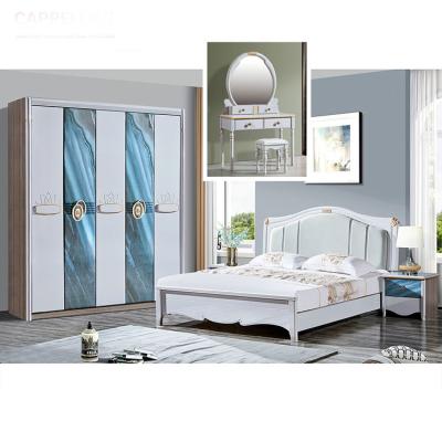 Chine Chambre à coucher en cuir minimaliste de style de l'Afrique à vendre