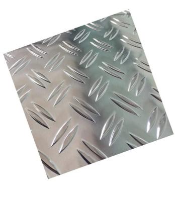 China ASTM 3003 5052 5083 6061 6063 6082 7075 Aluminum Embossed Plate, Pattern: Diamond Orange Peel Diamond Five-rib Pattern, Etc. for sale