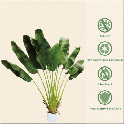 Китай Factory Price New Designs Customized Artificial Potted Traveller Palm Faux Trees BIRD OF PARADISE  Artificial Bonsai продается