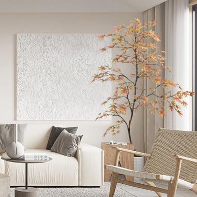 China El árbol de arce artificial los 200cm ninguna planta ligera del piso no alimenta a ningunos partes movibles las falsas plantas en conserva de mirada naturales para la decoración interior en venta