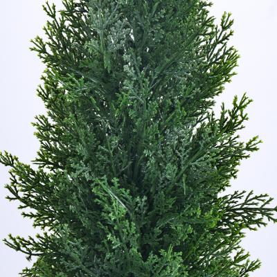 Китай вечнозелёное растение Cypress изготовленного на заказ размера 120-200cm искусственное во всех заводах пола сезонов в горшке продается