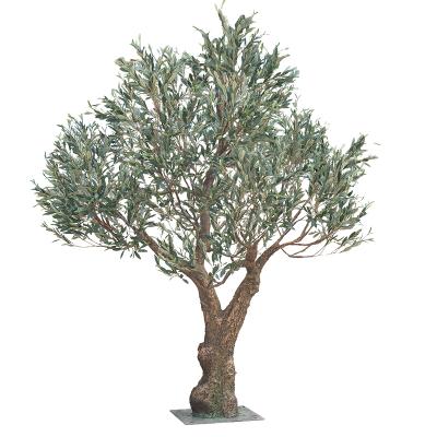 China Customized Realistic UV Resistant Large Indoor Olive Tree For Commercial Projects Residential Use for sale