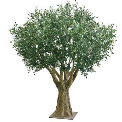 China 2.2m-3m 8ft -10ft large Artificial Olive Tree Ornamental Trees for Indoor or Outdoor Decoration for sale
