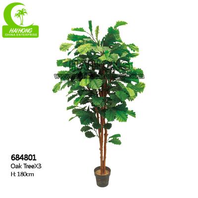 Cina Piante conservate in vaso artificiali realistiche del pavimento di H180cm con il tronco della natura in vendita
