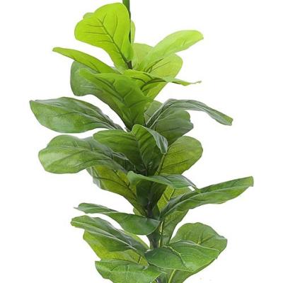 China Anti UV Artificial Potted Floor Plants High Simulation Perennial Fiddle Tree for sale