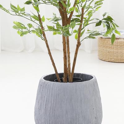 Chine Fausse décoration mise en pot simulée de mobilier de maison d'usine d'atterrissage de ficus d'arbre à vendre