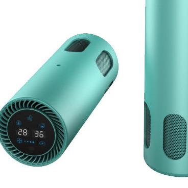 Cina Lega di alluminio a basso rumore leggera del respiro del purificatore dell'aria dell'automobile dell'OEM Hepa di USB in vendita