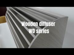 Eco Friendly Wooden QRD Sound Diffuser 100mm Thick For Home Studio
