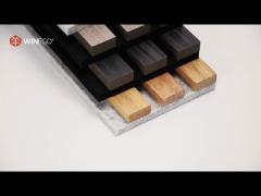 高 NRC MDF アコースティック 木製 スラット パネル, オフィス スラット 木製 アコースティック パネル