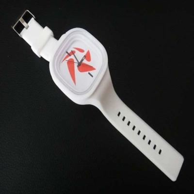 China Relógio da geléia do silicone do Analog de quartzo à venda