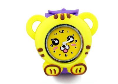 Cina I piccoli orologi del braccialetto di schiaffo del silicio della tigre con 3ATM/hanno personalizzato l'orologio in vendita