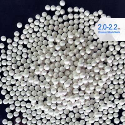 Chine le silicate de zirconium de meulage de médias de zircone de 0.6mm -10mm perle pour enduire/peinture/encre à vendre